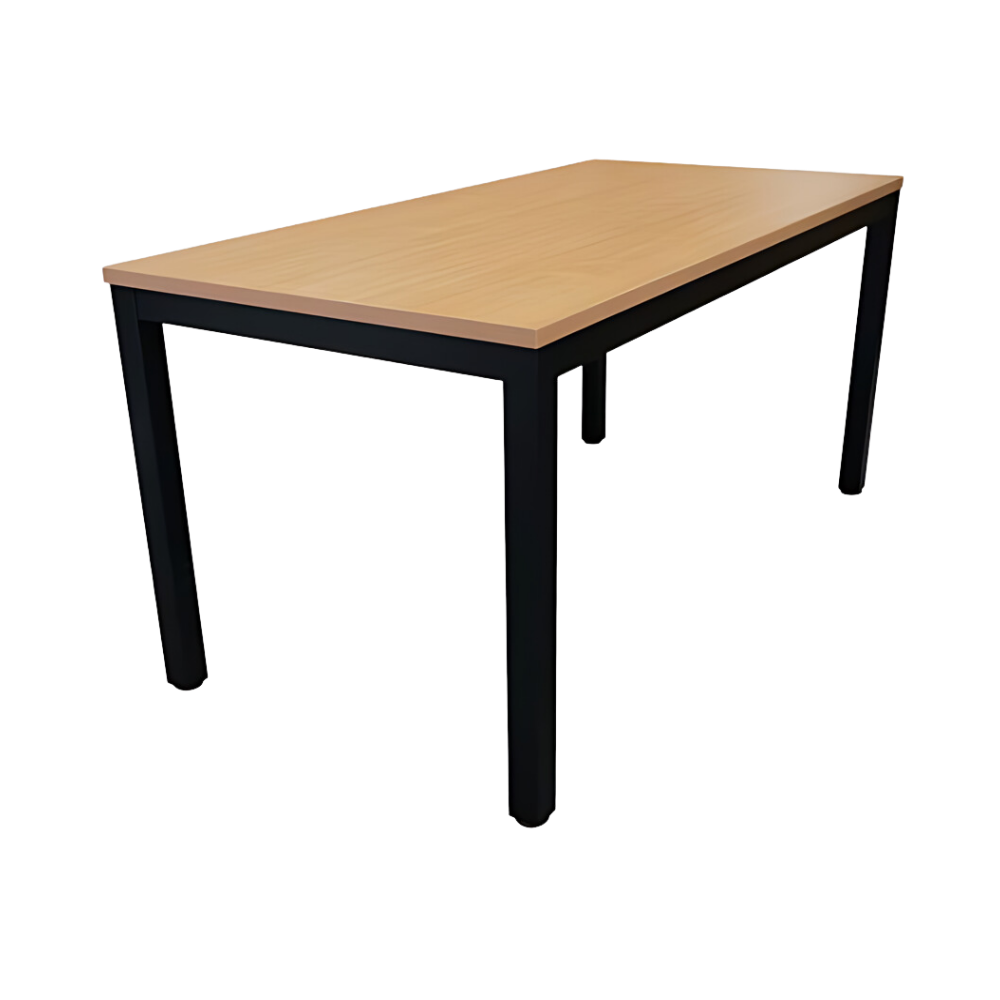 AG Steel Frame Table | Durable Office Table with Customizable Tops