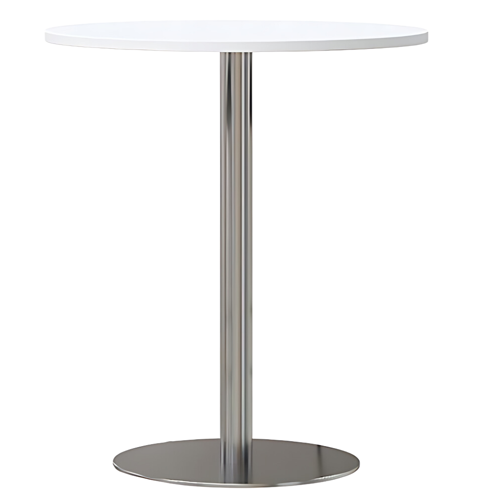Verse Contemporary Round Bar Table for Collaborative Workspaces